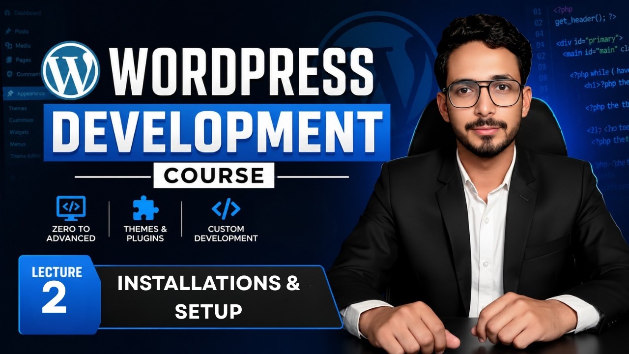 WordPress Full Course-Lecture #2-Wordpress Installation and Website setup with hostinger