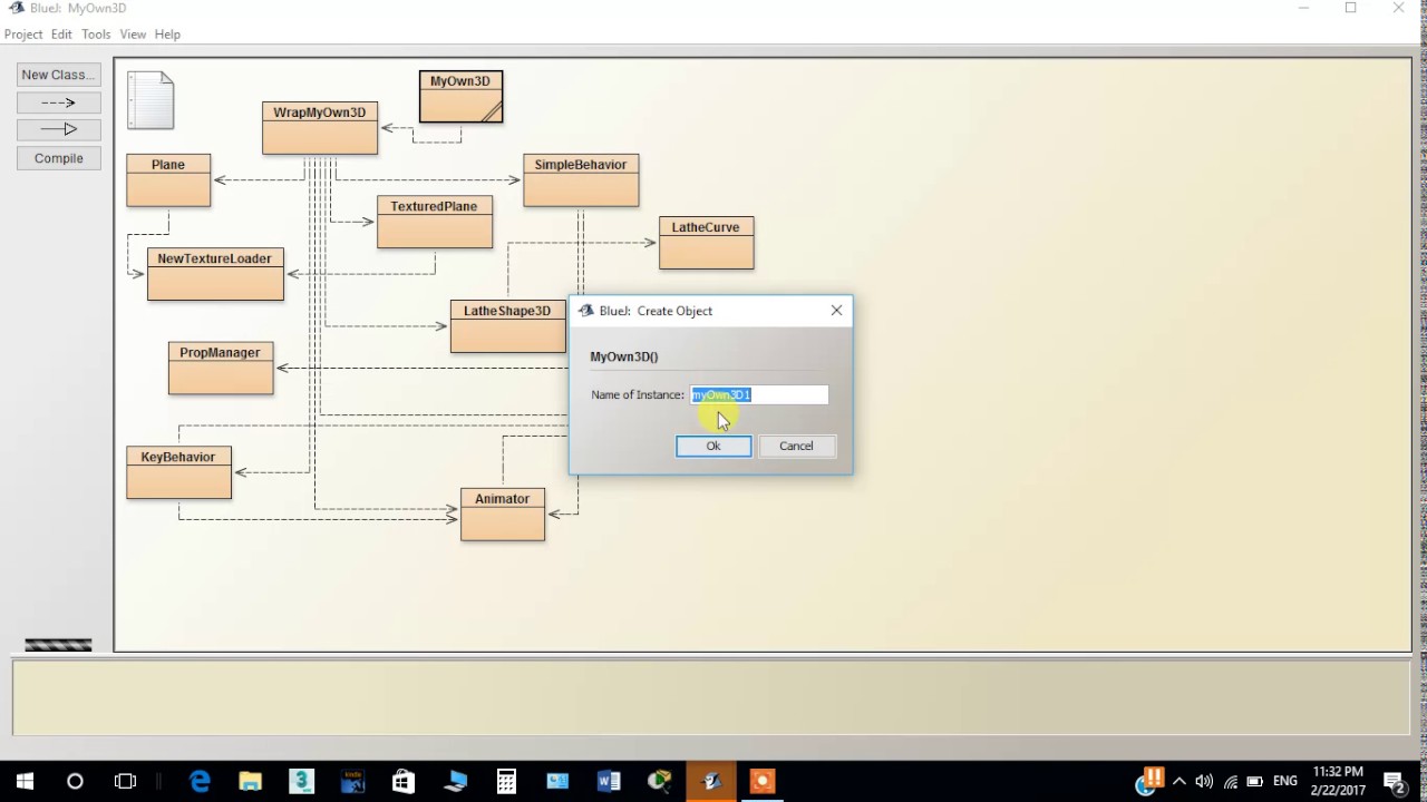 Animated Scene Java 3D API