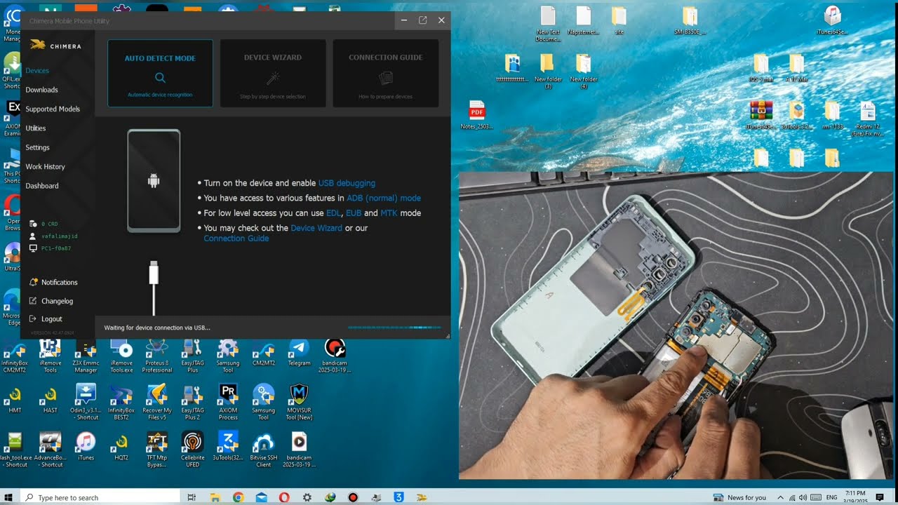 Samsung M13 m135fu testpoint frp bypass