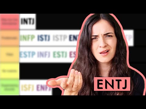 ENTJ tier-ranking the 16 personalities