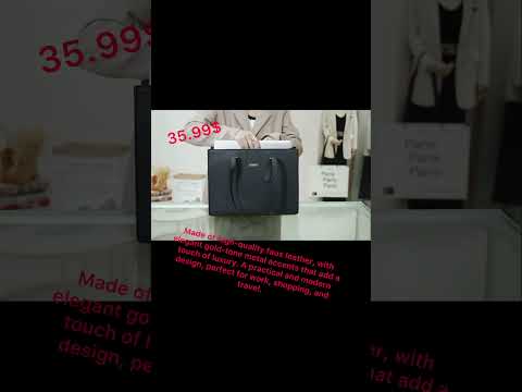 Luxury 4-Piece Women's Handbag Set Made of high quality faux leather #short #youtubeshorts #amazon
