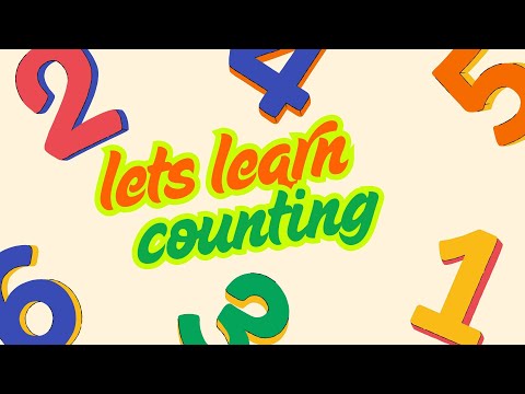 ONE,TWO, THREE Lets learn with glee | Learn Counting