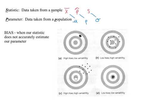 Statistics Bias, Variability, Statistics, Parameters