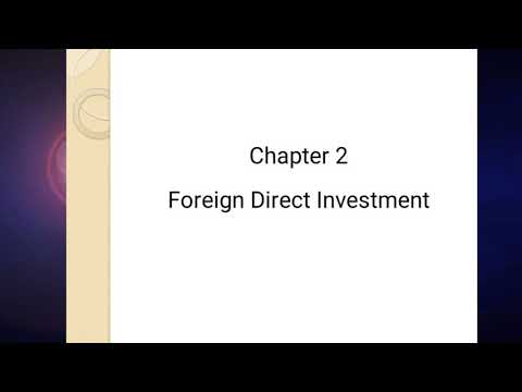 Types of FDI - II
