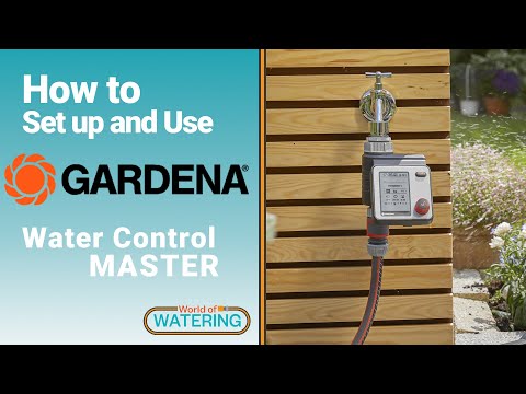 How to set up a Gardena Control Master