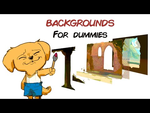 How I approach Backgrounds for Animation Projects