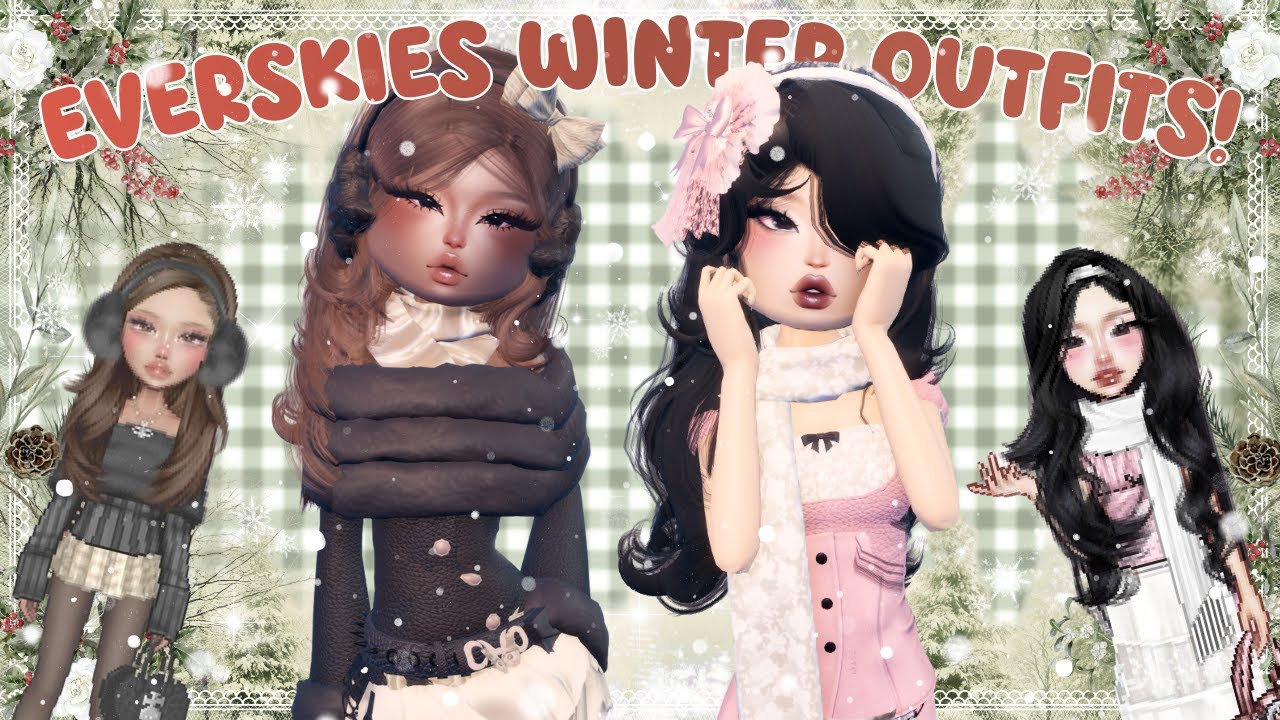 *WINTER* EVERSKIES OUTFITS ONLY in *DRESS TO IMPRESS!!!*