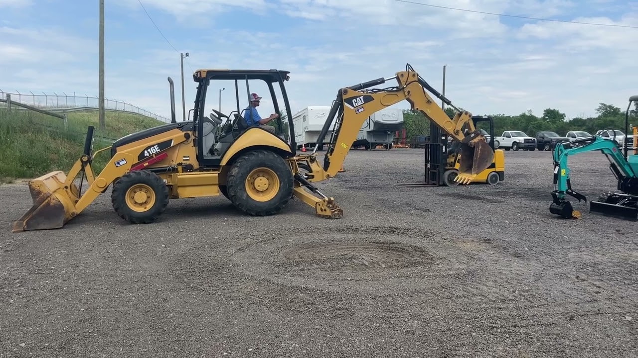 CAT 416E BACKHOE
