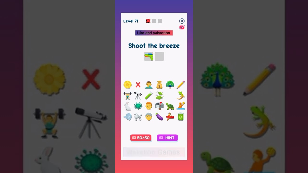Emoji Guess Puzzle levels 71