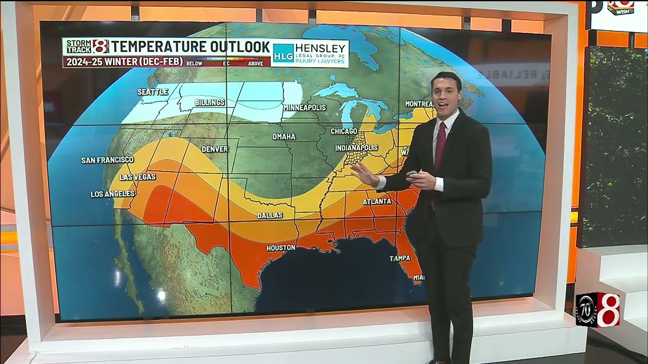NOAA releases 2024-25 winter outlook, what to expect in Indiana