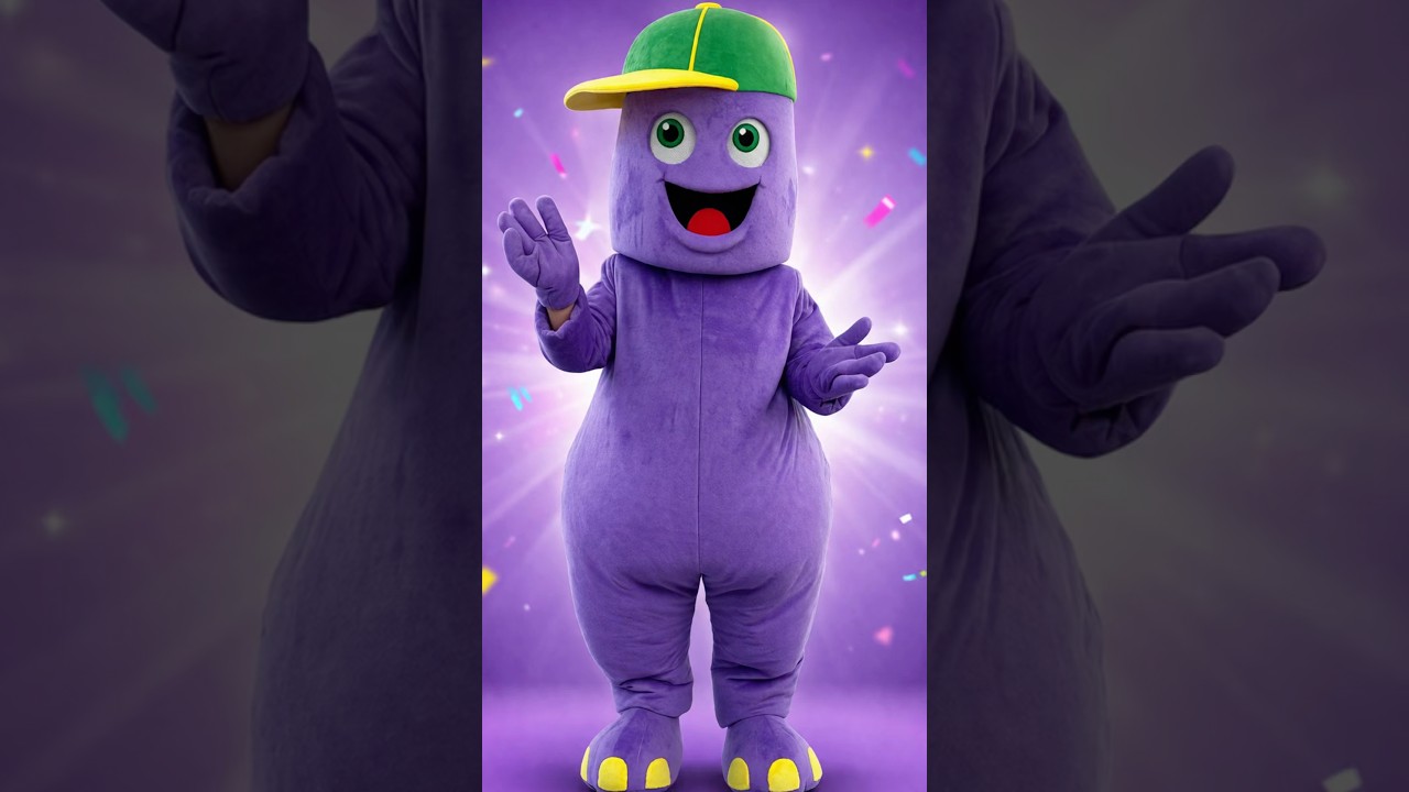 Playful Character Mascot 💜✨ | Instant Mood Energy