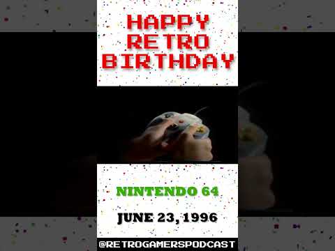 Retro Birthday - Nintendo 64 and Super Mario 64