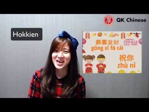 Chinese Lesson #24 : How to say Happy Chinese New Year in 5 languages