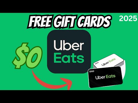 How To Get Free Uber Eats Gift Cards - Free Uber Eats Credit (Actually Works) 2025