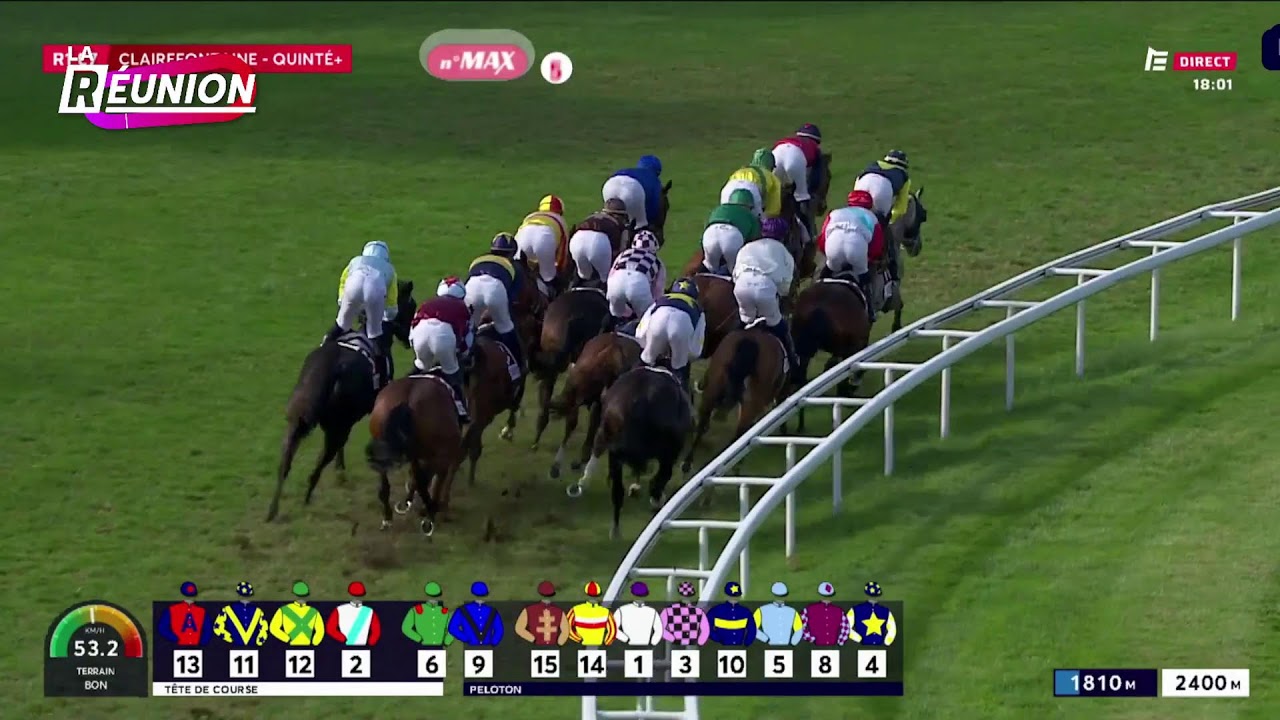 💥 QUINTÉ+ DU LUNDI 12 AOÛT (R1C7) À CLAIREFONTAINE | La Réunion