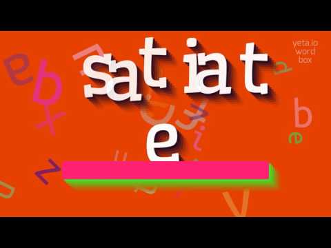 SATIATE - How to pronounce it?