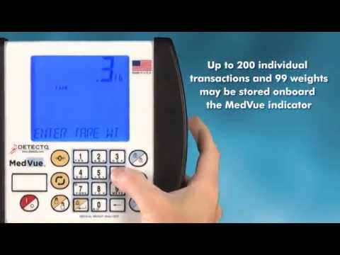 Detecto MedVue Medical Weight Analyzer Features