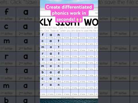 🧠 📚 Science of Reading aligned Spelling practice!