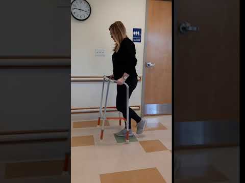 PT Instructions: Non Weight Bearing - Walker