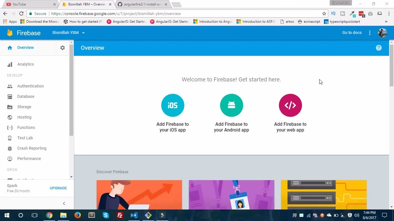 Let's Build a simple Ionic App using Firebase and AngularFire 4