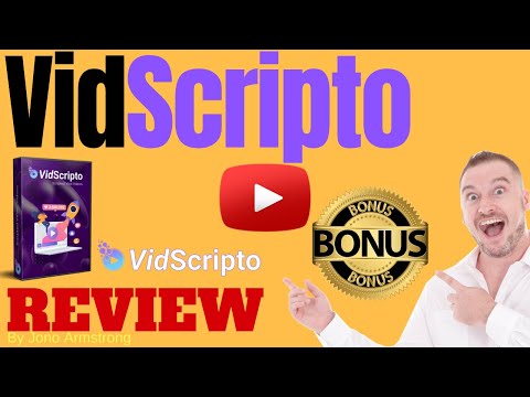 VidScripto Review ⚠️ WARNING ⚠️ DON'T GET THIS WITHOUT MY 👷 CUSTOM 👷 BONUSES!!
