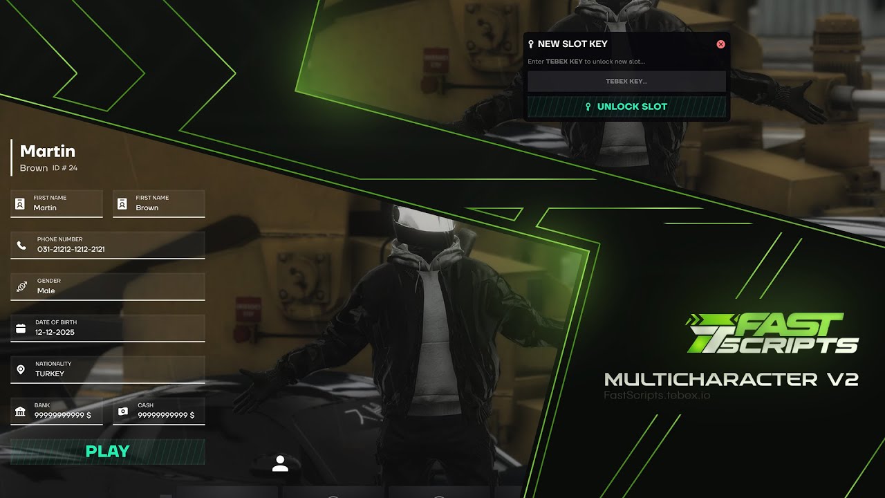 Fast Scripts Multi Character V2 [ESX / QBCore / QBox] - FiveM Releases - Cfx.re Community