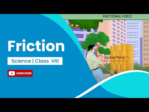 Friction Video Lecture - Science for Grade 8