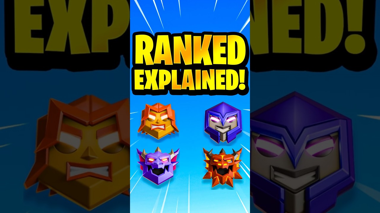 Ranked Leagues Made SIMPLE  #coc #cocupdate