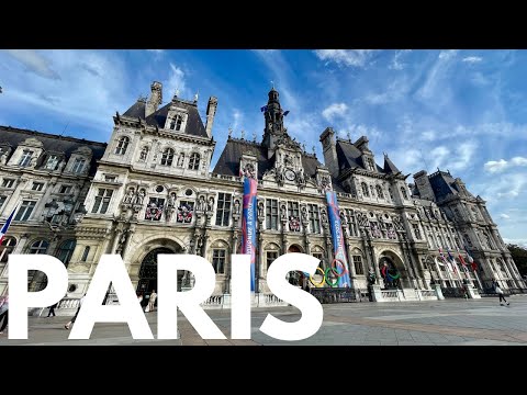 A WALK IN PARIS DAY 1 | HOTEL DE VILLE | NOTRE DAME