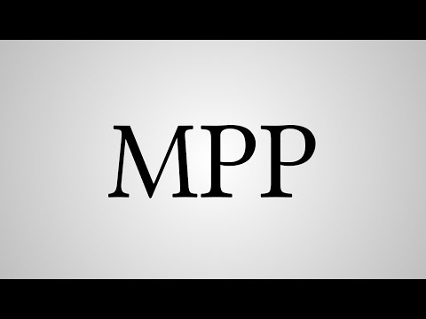 What Does "MPP" Stand For?