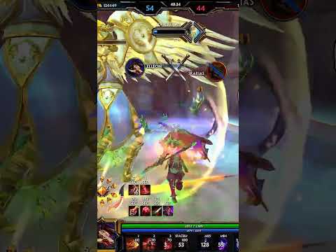 SMITE - MOST INSANE SET 1V4 TITAN DEFENSE VS PROS! #shorts #smite
