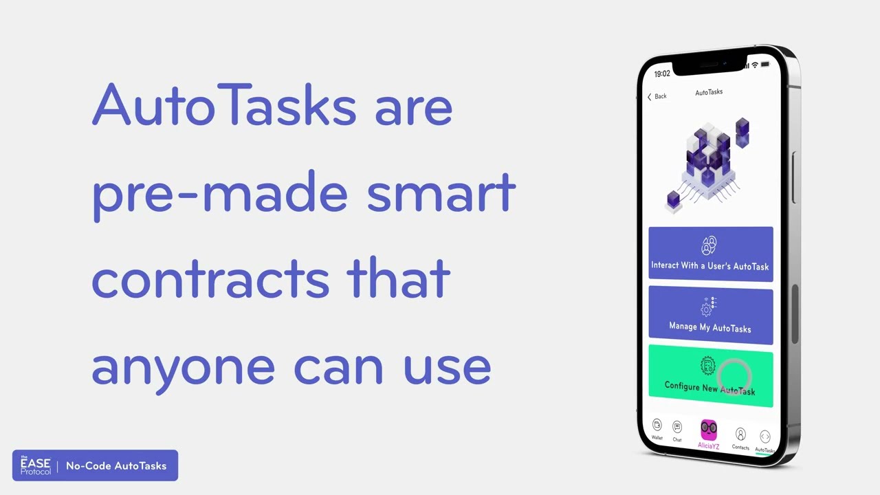 Introducing EASE AutoTasks: No-Code Smart Contracts Built for Real Users 💡⚙️