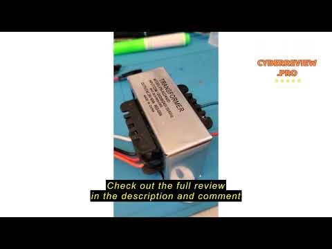 Review WUYELIN 24V 40VA Control Transformer, 120 to 24 Volt Transformer, Primary 120, 208, 240V Seco