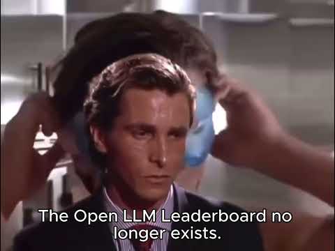 The Open LLM Leaderboard no longer exists