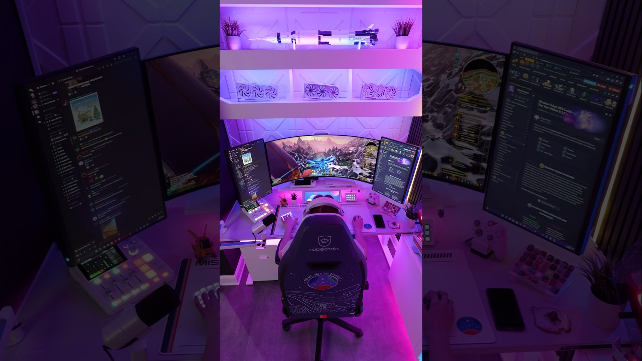 The Best Desk for your Gaming Setup! #gamingsetup #pcsetup #desksetup #pc