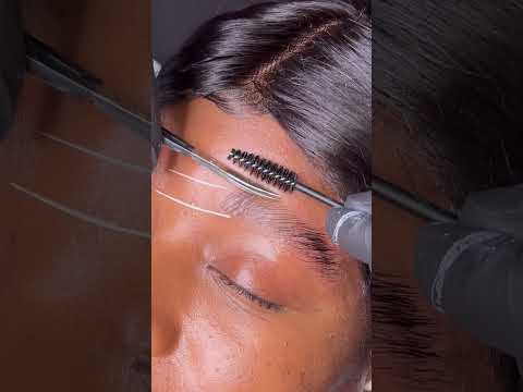✨UNBELIEVABLE brow lamination✨ Product details in IG video #browlamination #nycbrows #wow