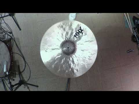 Sabian 17" HHX Complex Thin Crash Cymbal 1121g - Natural | Reverb