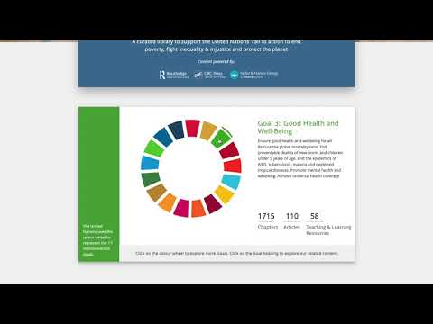 Introducing Sustainable Development Goals Online
