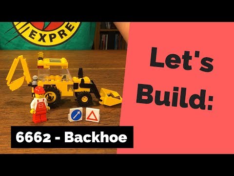 Let’s Build: LEGO 6662 Backhoe [Review] – Brick Bakery