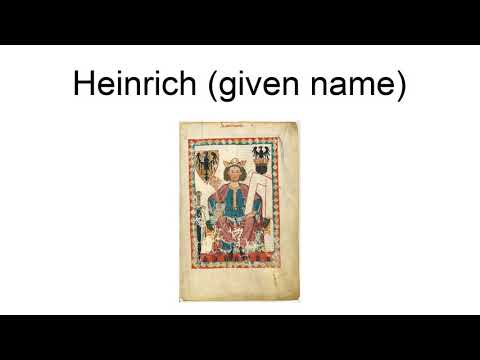 Heinrich (Given Name)