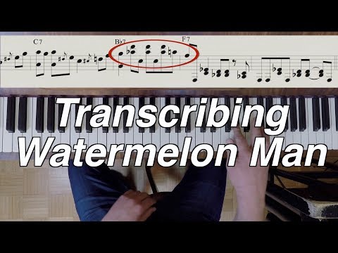 Analyzing Herbie Hancock: 'Watermelon Man' for Jazz Vibraphone