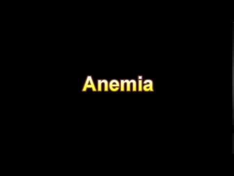 What Is The Definition Of Anemia Medical Dictionary Free Online