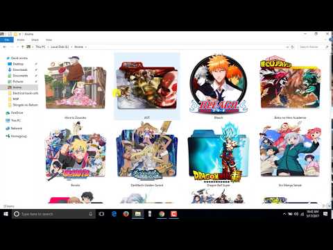 How to Change Folder Icon to any image as you wish
