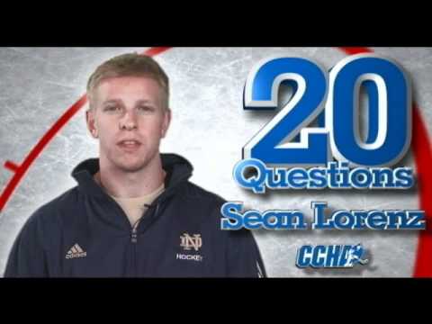20 Questions with Sean Lorenz
