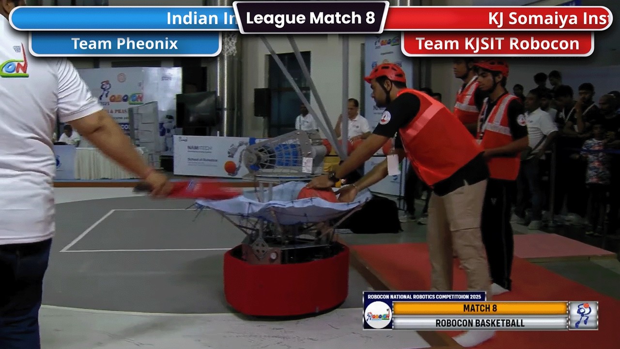 IIT Patna Vs KJSIT | League Match 8 | ABU Robocon 2025 India
