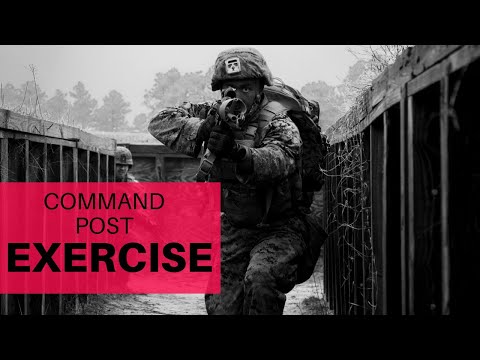 Command Post Exercise with the U.S. Marines