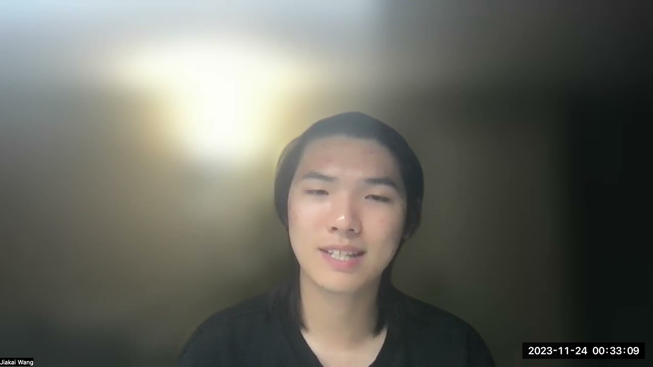 NYU Application Question Video from Jiakai Wang