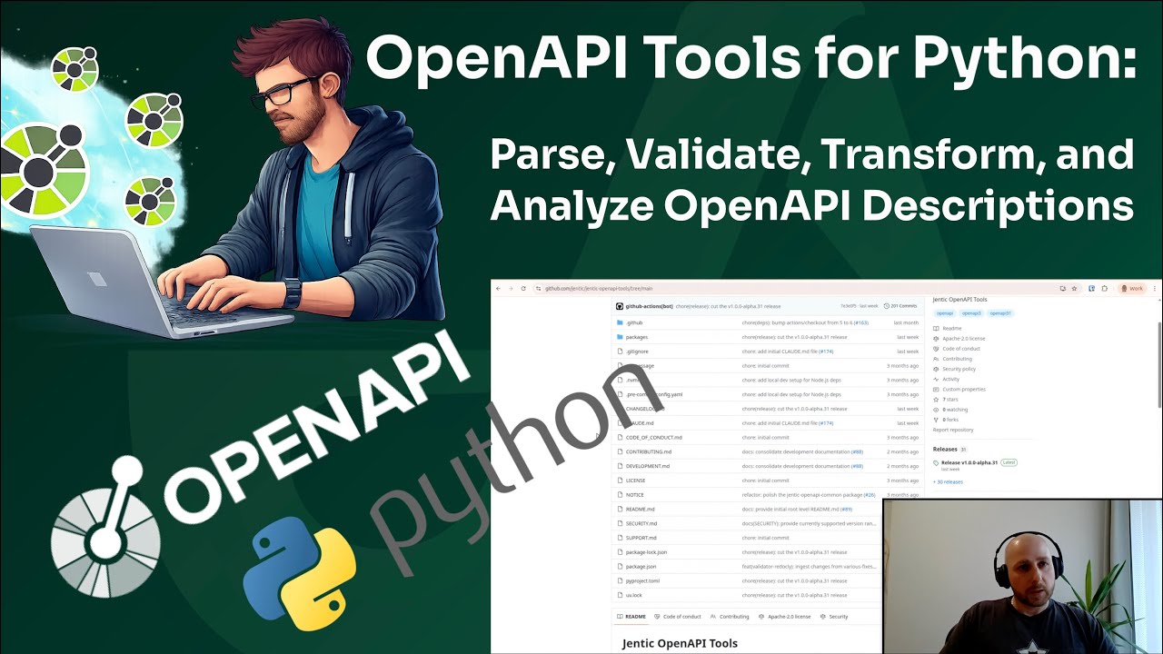 OpenAPI Tools for Python: Parse, Validate, Transform, and Analyze OpenAPI Descriptions