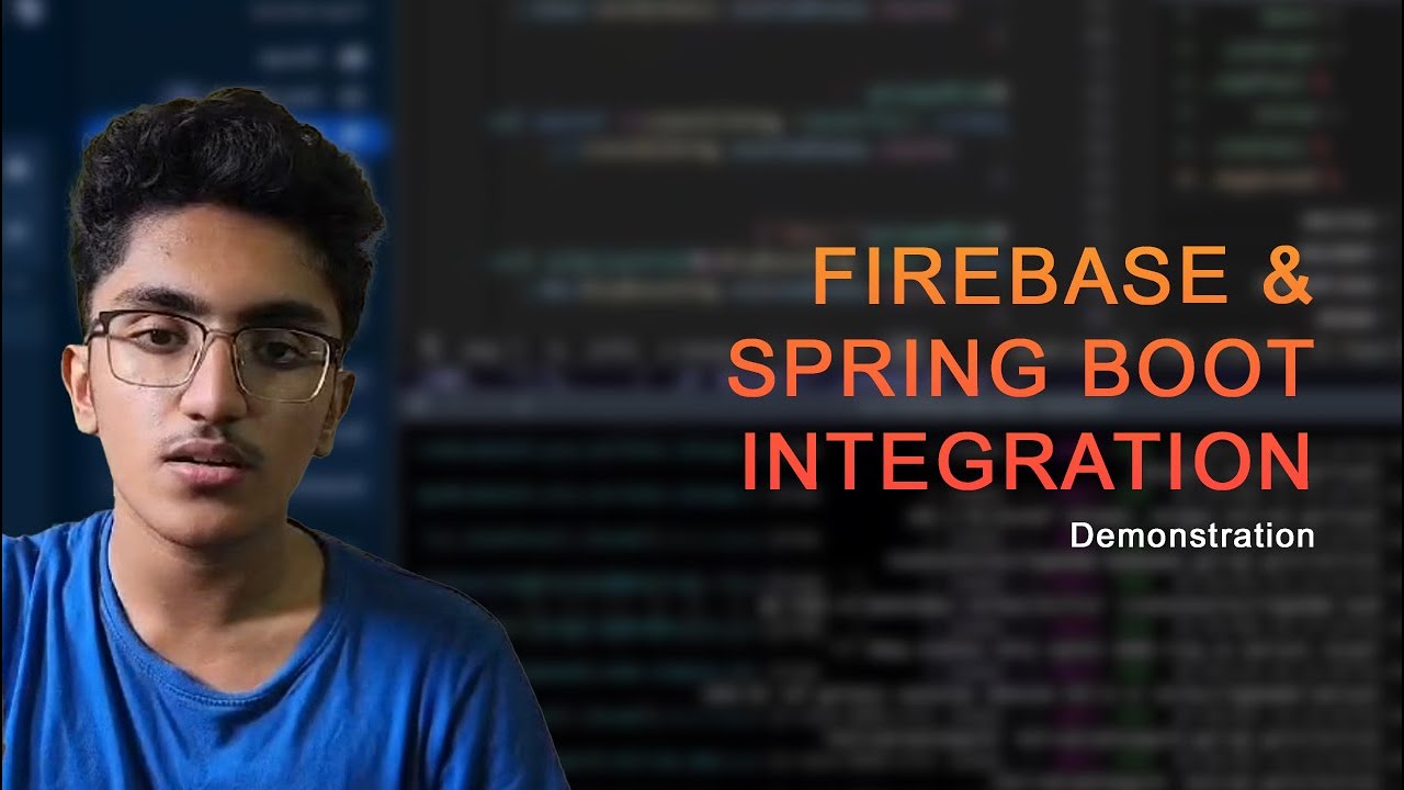 Firebase and Springboot integration - Demonstration of CRUD functionalities