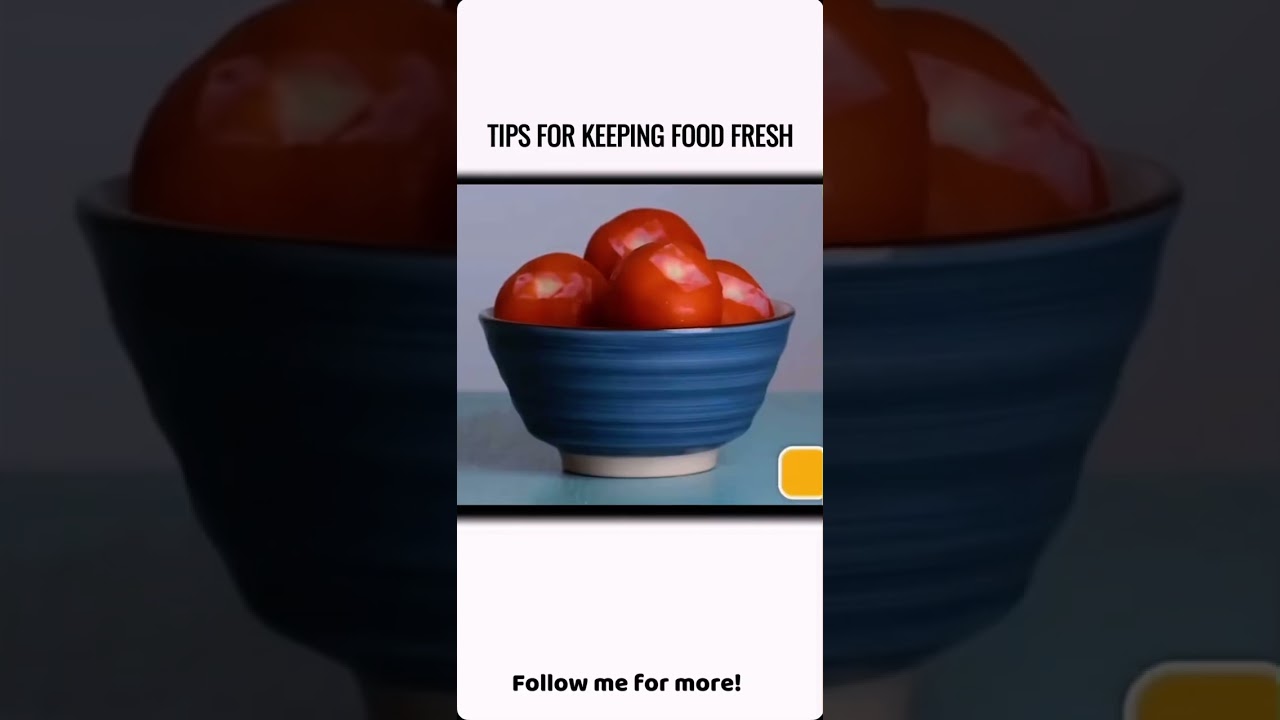 Genius Hacks to keep your food fresh. #dailyhacks #homehacks #diy